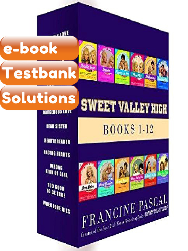 Testbank - Sweet Valley High Books 112 | PDF | Subscription Business ...