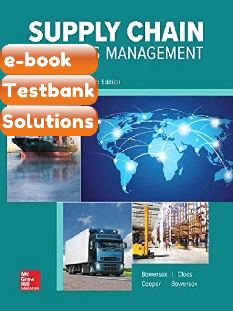 Testbank - Supply Chain Logistics Management 5th Edition by Donald ...