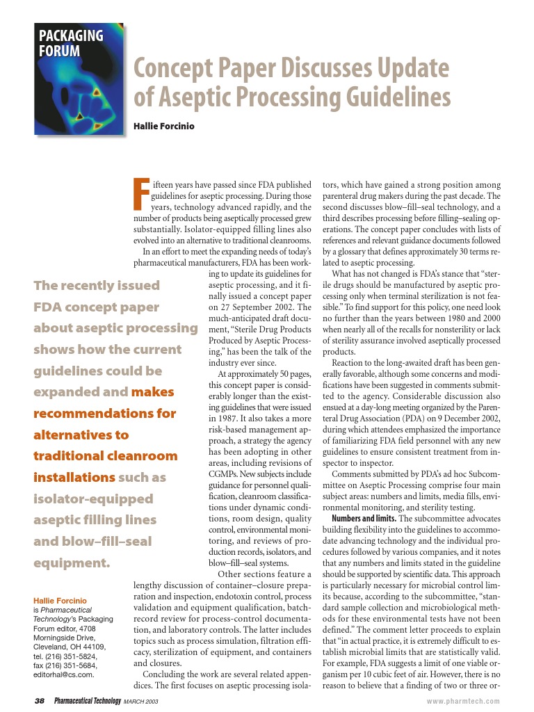 Fdas Concept Paper Provides A Risk Based And Flexible Approach To 9658