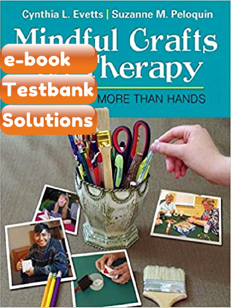 Mindful Crafts as Therapy Engaging More Than Hands Print Replica ...
