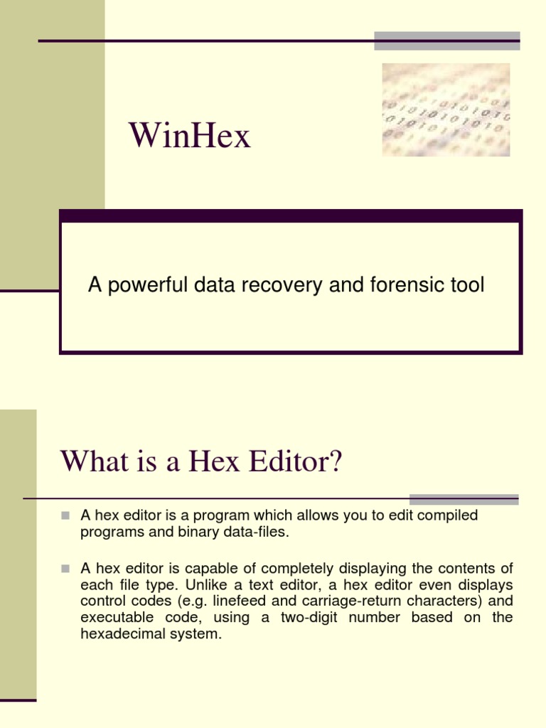 Win Hex | PDF | File Format | Computer File