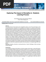 Discipline's Impact on Student Performance | PDF | Social Psychology ...