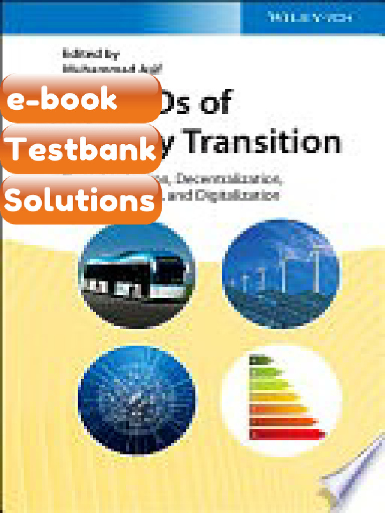 eBook & Testbank the 4Ds of Energy Transition Decarbonization ...