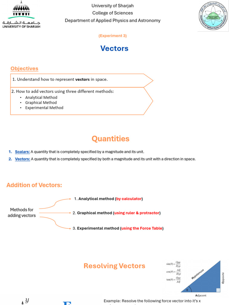 Exp (04) - Vectors (Slides) | PDF