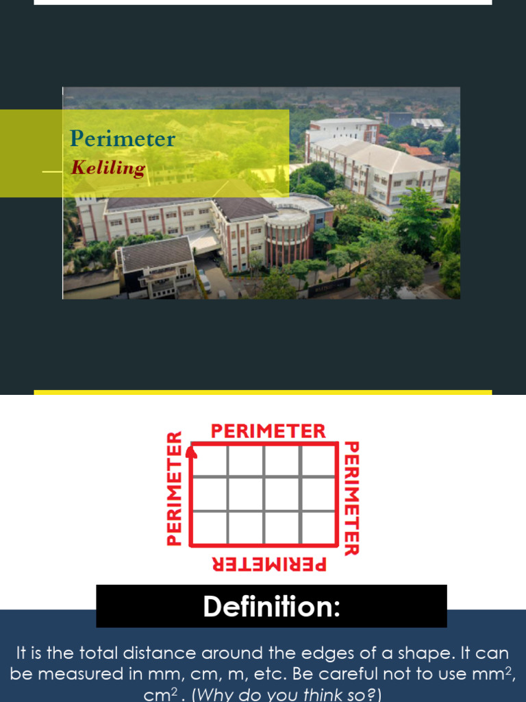 10 Perimeter and Compound Shapes | PDF | Geometric Objects | Elementary ...