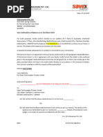 Audit Confirmation Letter Template | PDF