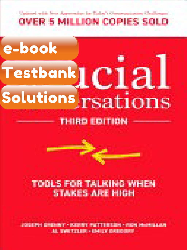eBook & Testbank Crucial Conversations Tools for Talking When Stakes ...