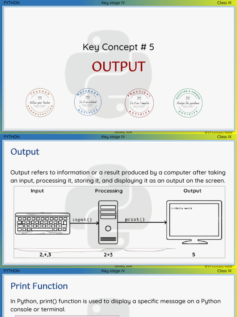 Python Print() | PDF | Python (Programming Language) | Computer Terminal