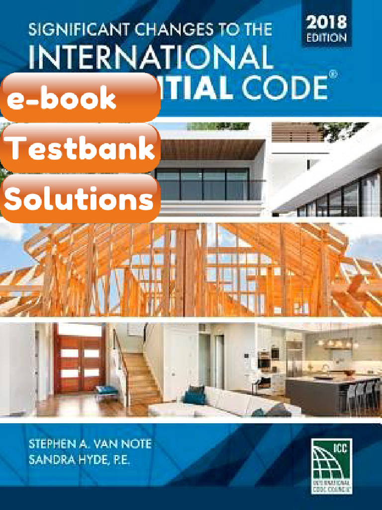 eBook & Testbank Significant Changes to the International Residential ...