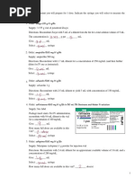 Reconstitution Dosage Calculation Guide | PDF | Dose (Biochemistry ...