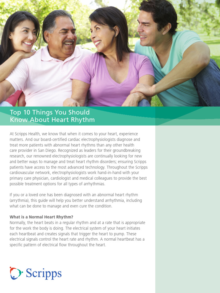 Heart Rhythm Facts | PDF | Heart | Heart Rate