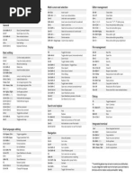 Overleaf Keyboard Shortcuts Guide | PDF | Keyboard Shortcut | Computer ...