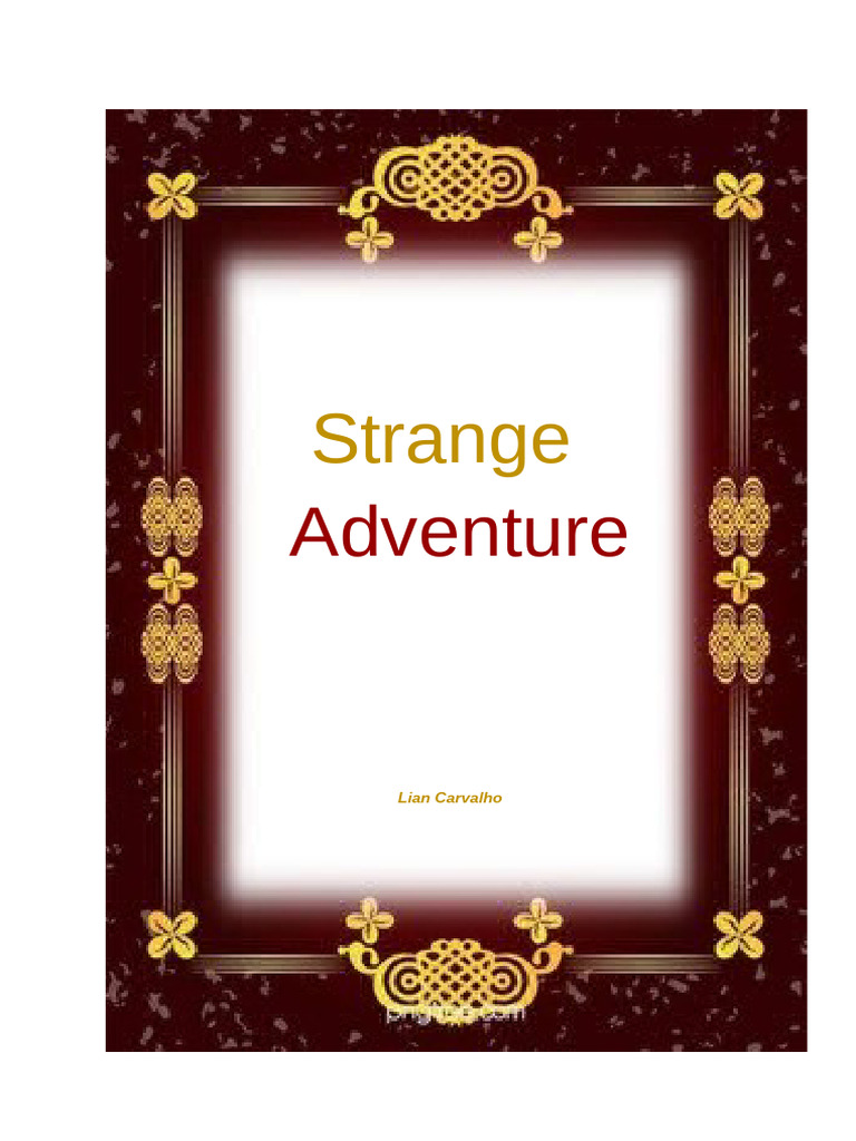 Explicação personagens e do jogo ´´Strangers Adventure´´ (2) | PDF