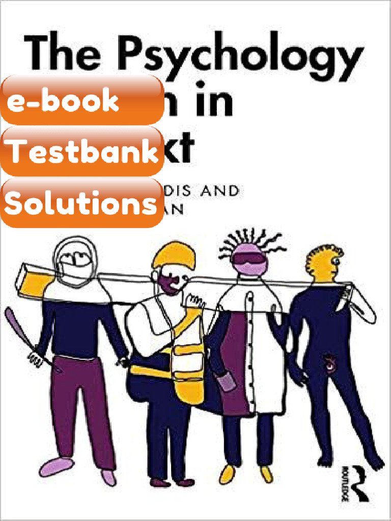 Testbank - The Psychology of Men in Context | PDF | Subscription ...