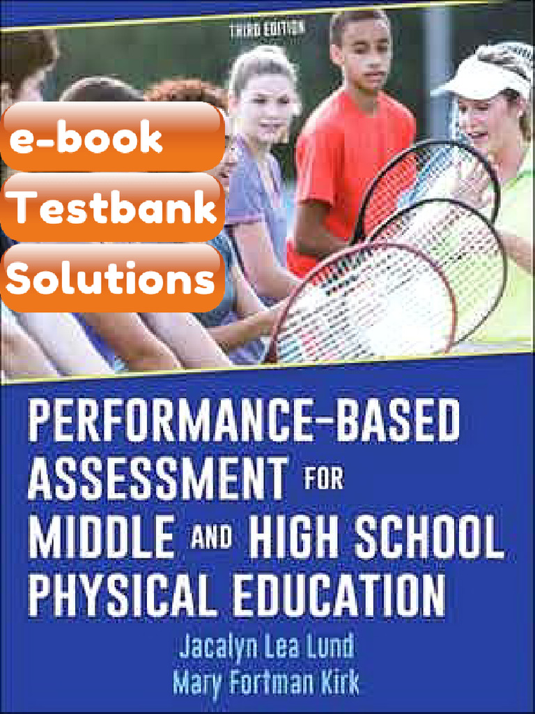 PerformanceBased Assessment for Middle and High School Physical ...
