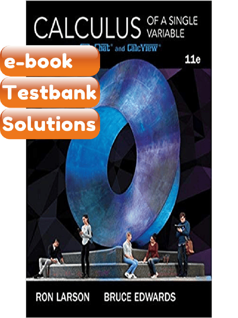 Testbank - Calculus of a Single Variable 11th Edition by Ron Larson ...