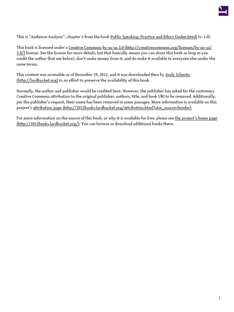 s08 Audience Analysis (1) | PDF | Christian Denomination | Credibility