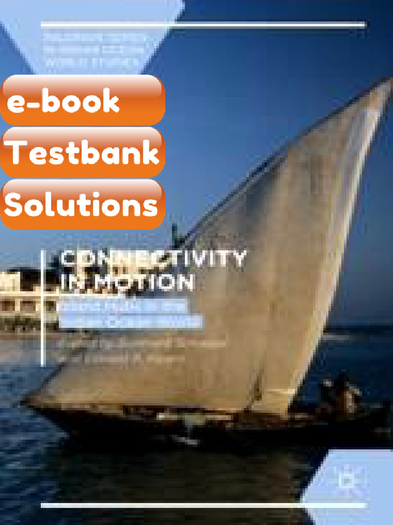 Connectivity in Motion Island Hus in The Indian Ocean World 1st Edition ...