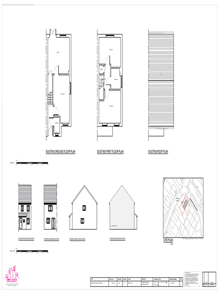 Existing Plans & Elevations (Inc. Site Plan) | PDF