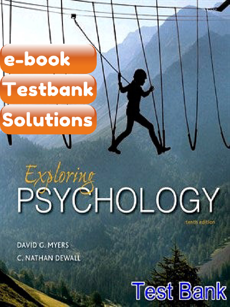 Ebook & Testbank Exploring Psychology 10th Edition Myers | PDF ...