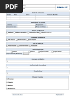 Modelo de GMUD: Estrutura e Aprovações | PDF