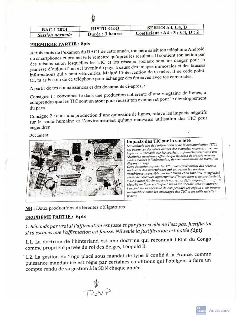 HG Bac1 2024 | PDF