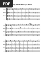Hedwig's Theme for Flute | PDF | Harry Potter
