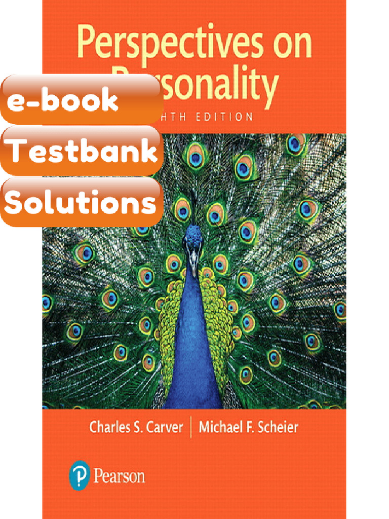 Testbank - Perspectives On Personality 8th Edition Charles S Carver ...