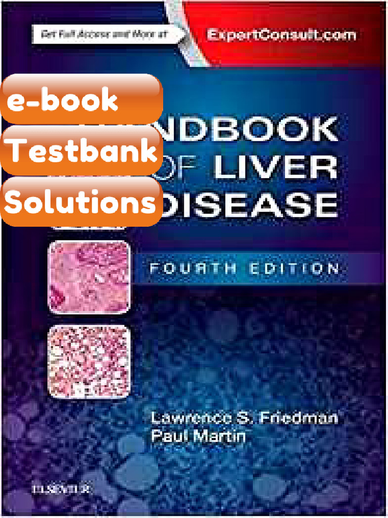 Testbank - Handbook of Liver Disease 4th Edition by Lawrence S Friedman ...