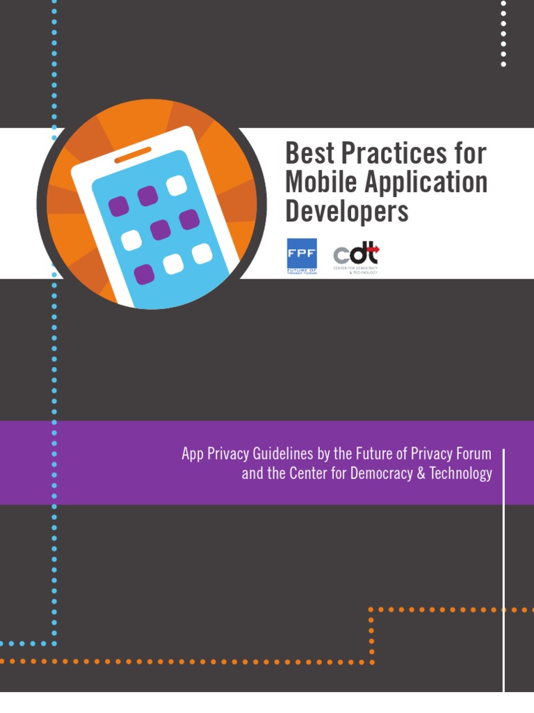 Best Practices For Mobile App Developers | PDF