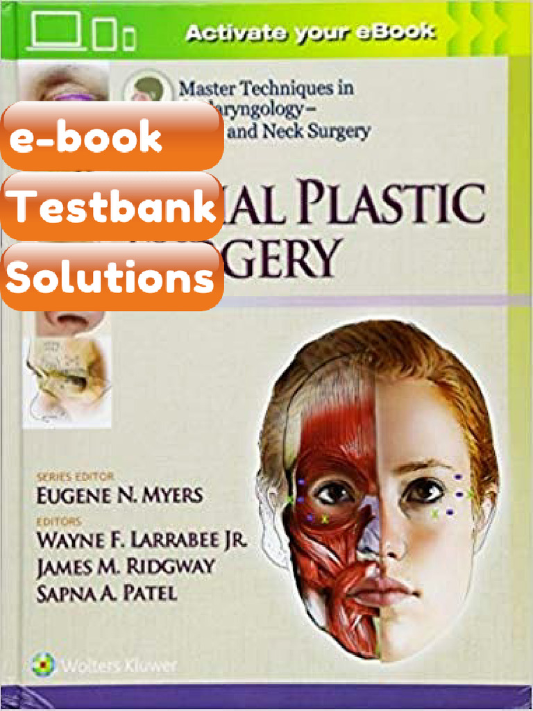 Testbank - Head and Neck Surgery Facial Plastic Surgery Master ...