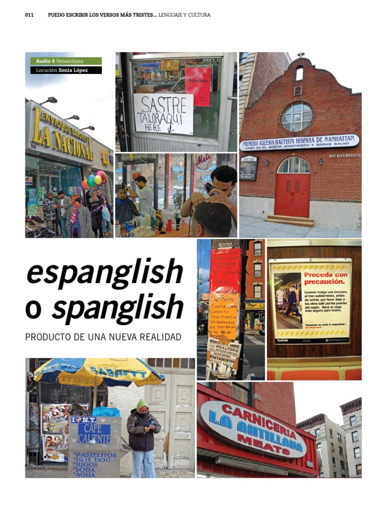 Spanglish | PDF | Lengua española | Multilingüismo