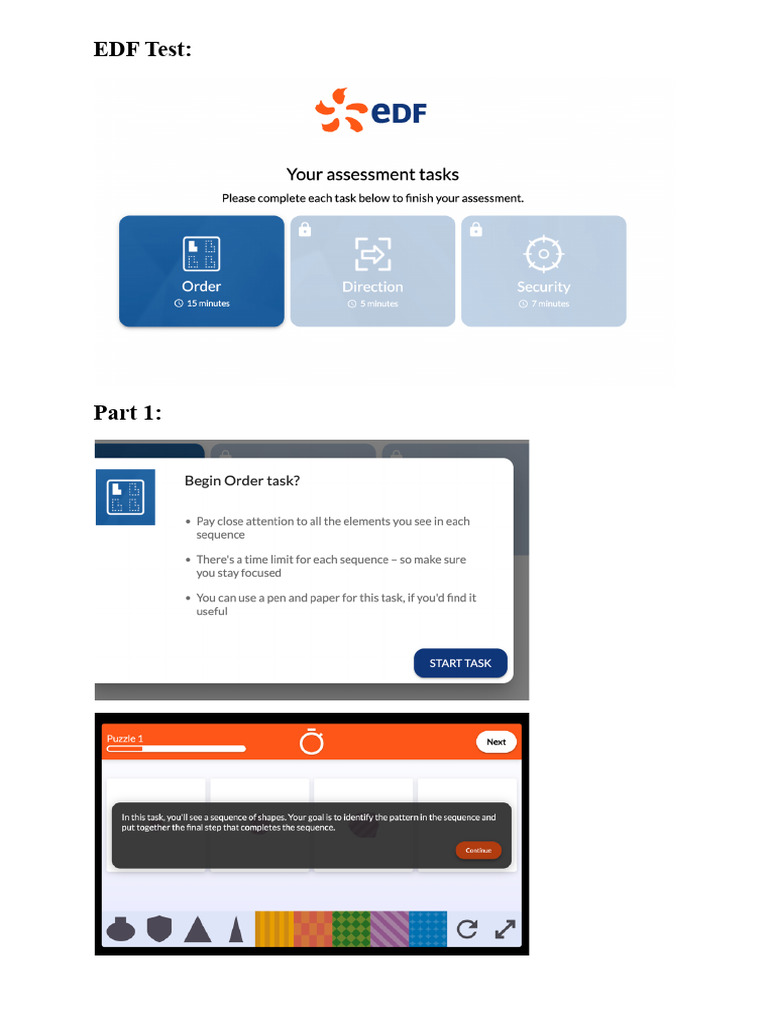 EDF Test | PDF