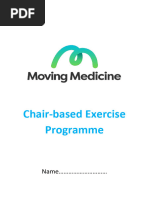 SAIL Level 2 Standing Exercises Guide | PDF | Chair