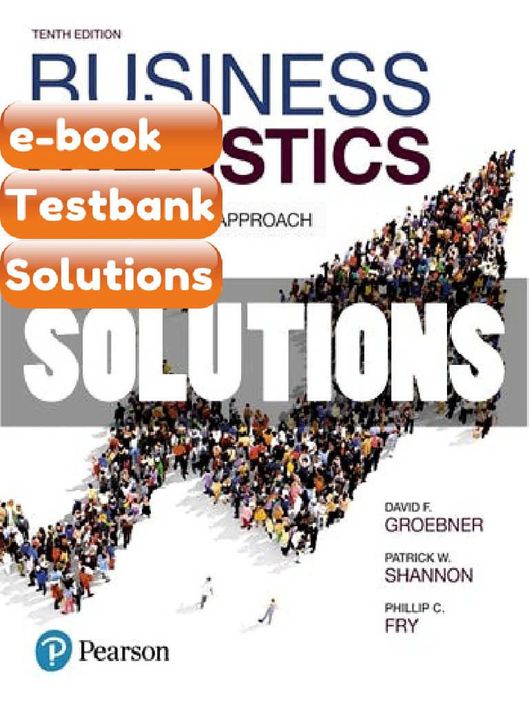 eBook & Testbank Business Statistics 10 Ed Groebner | PDF ...