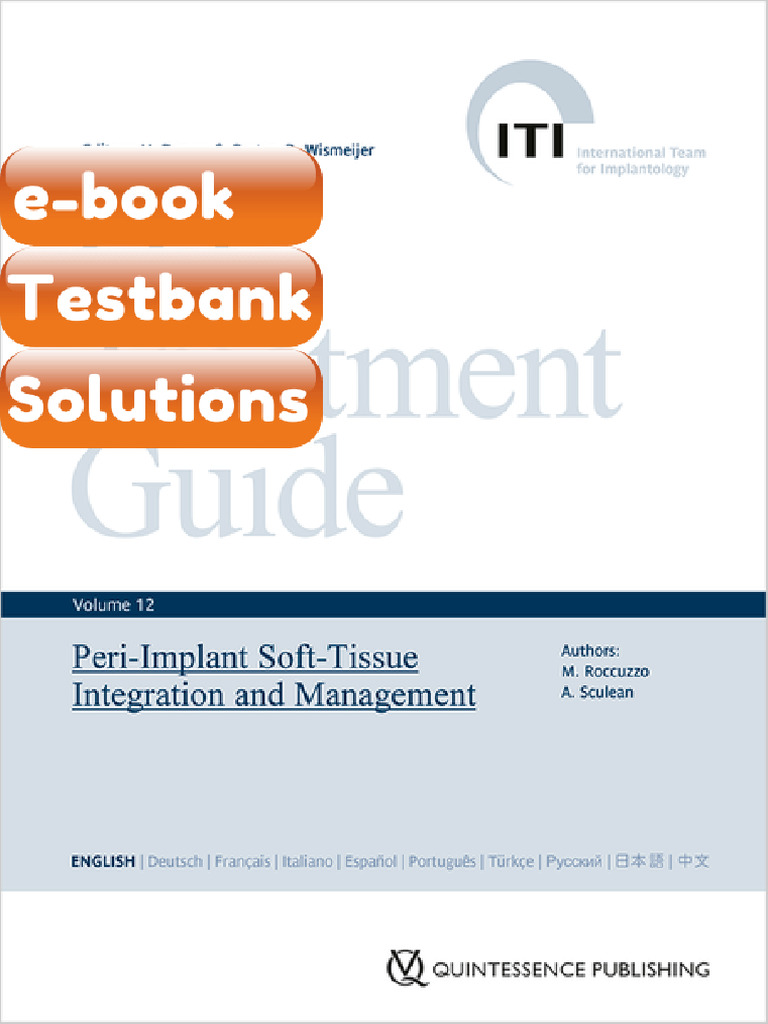 PeriImplant SoftTissue Integration and Management by Mario Roccuzzo ...