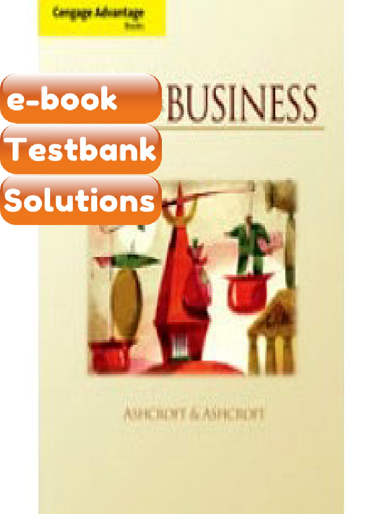 Testbank - Cengage Advantage Books Law For Business 17th Edition | PDF ...
