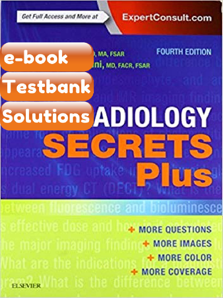 Radiology Secrets Plus 4th Edition by Drew a Torigian MD MA Parvati ...