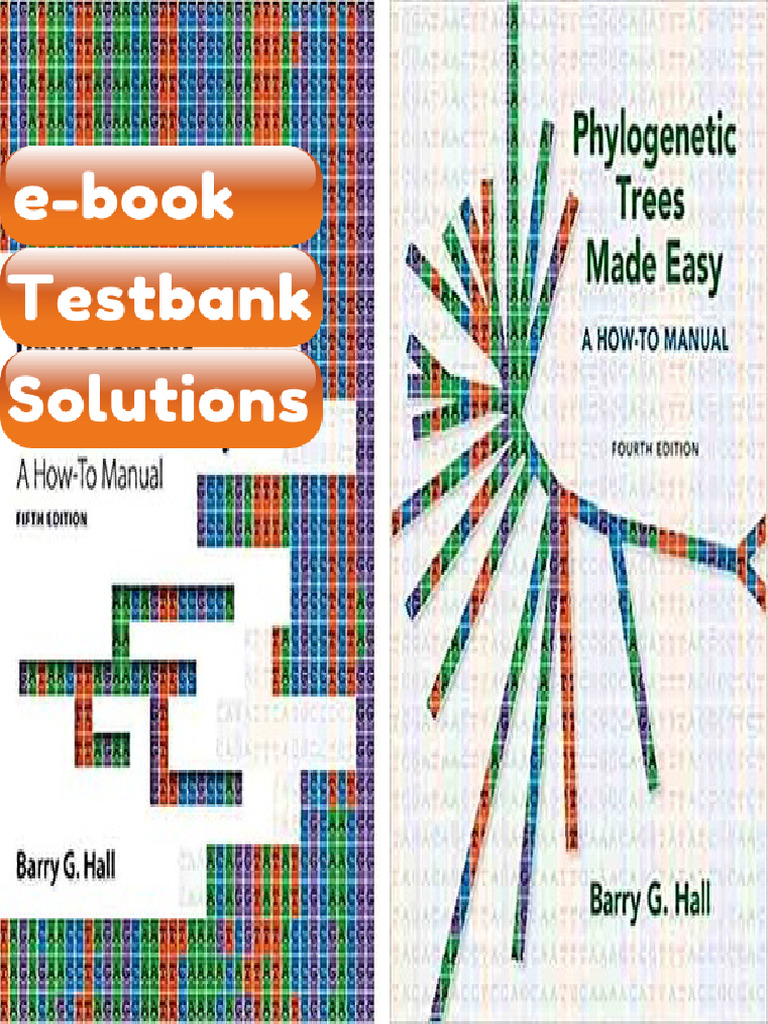 Testbank - Phylogenetic Trees Made Easy 5th Edition 4e by Barry G Hall ...