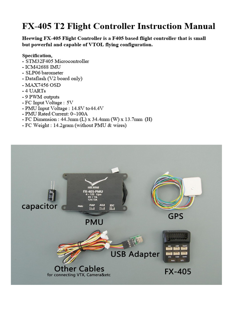 Heewing FX-405 Manual T2 Cruza | PDF | Computer Engineering | Electronics