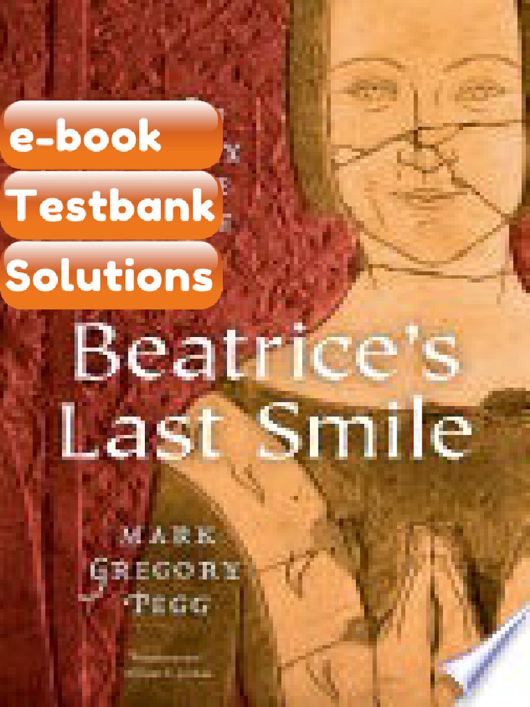 Beatrices Last Smile New History of The Middle Ags Mark Gregory Pegg ...