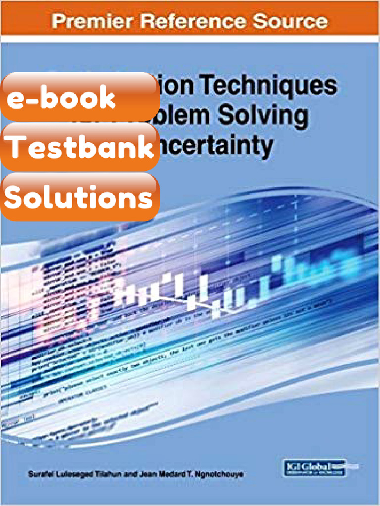 Optimization Techniques for Problem Solving in Uncertainty by Surafel ...