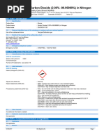 Nitrogen Safety Data Sheet (SDS) | PDF | Breathing | First Aid