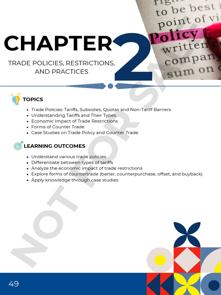 Chapter 2 International Business and Trade | PDF | Non Tariff Barriers ...