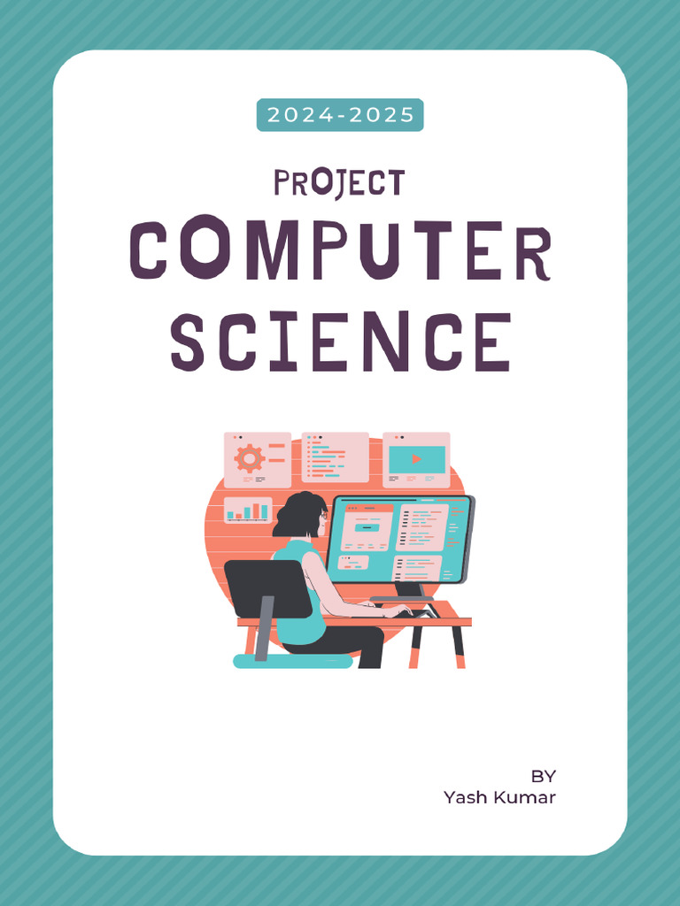 computer science project | PDF | Computer File | Python (Programming ...