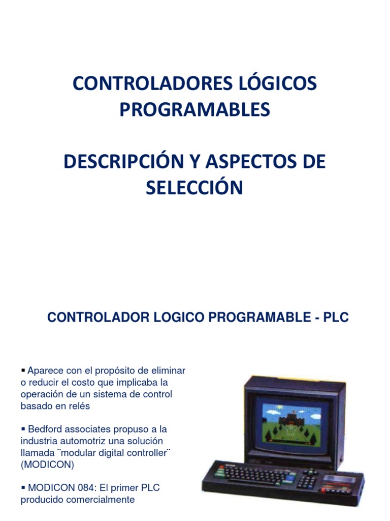 Módulo 13 controladores logicos programables, descripcion y aspectos de ...