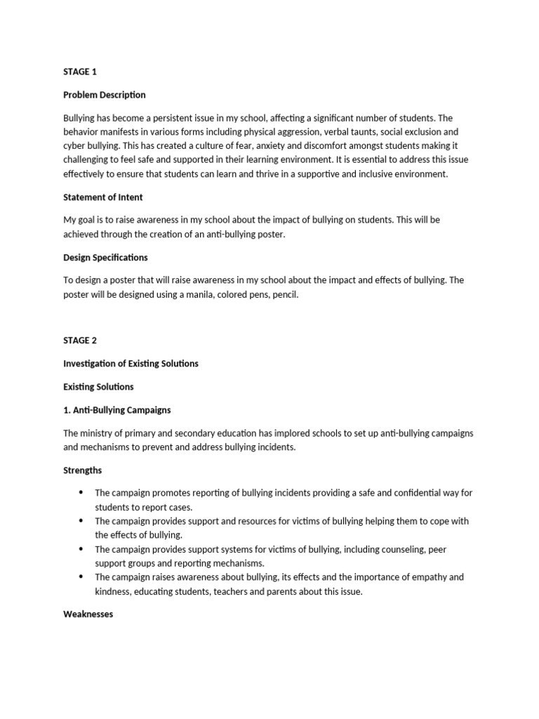Project Head Girl-WPS Office | PDF | Bullying | Aggression