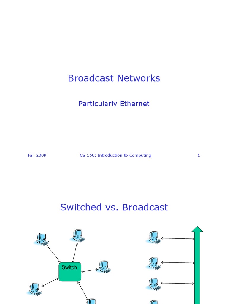 12 Ethernet Slides Pdf Ethernet Computer Network