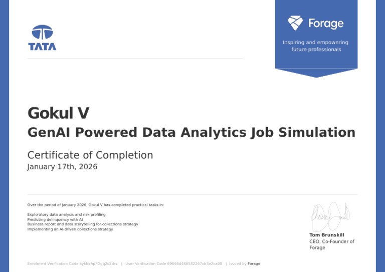 Tata GenAI Powered Data Analytics | PDF
