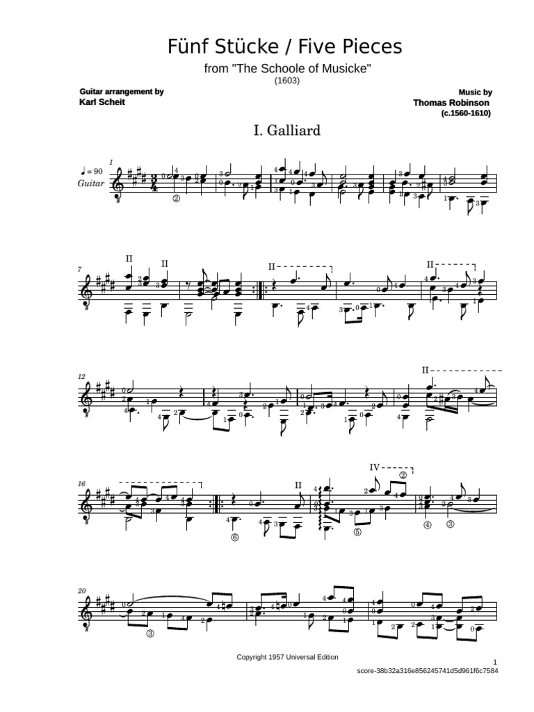 FNF Stcke Five Pieces Thomas Robinson | PDF